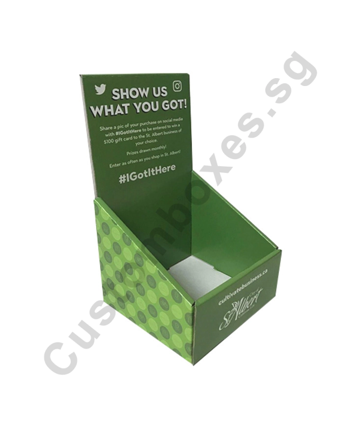 F-Flute Corrugated Display Boxes | Custom Boxes SG