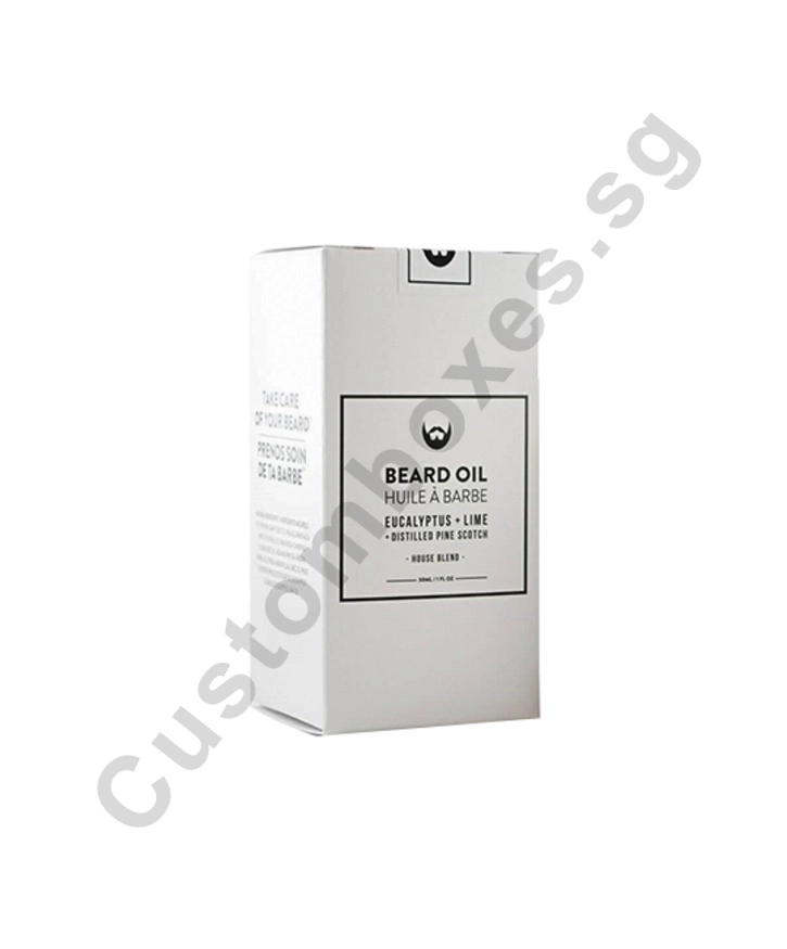 Custom Beard Oil Boxes | Custom Boxes SG