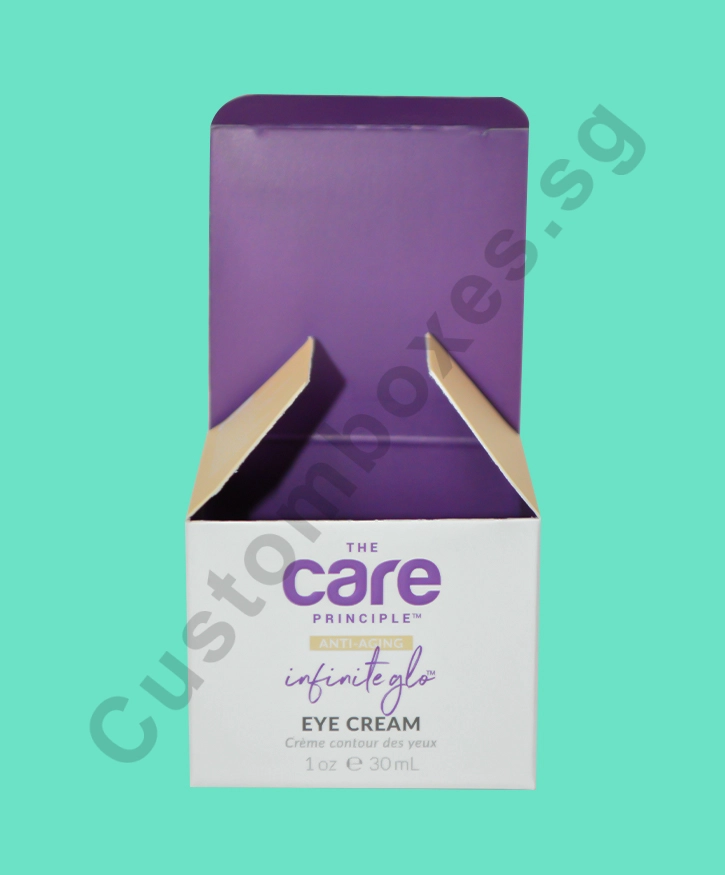 Custom Printed Cream Boxes Packaging Singapore