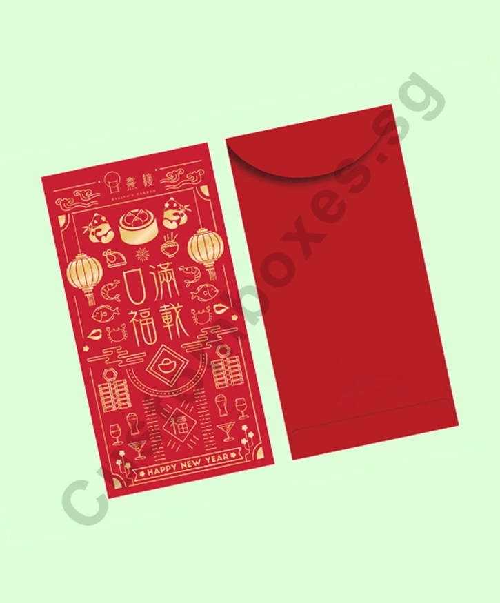 Red Packets Design & Printing & Customization Singapore