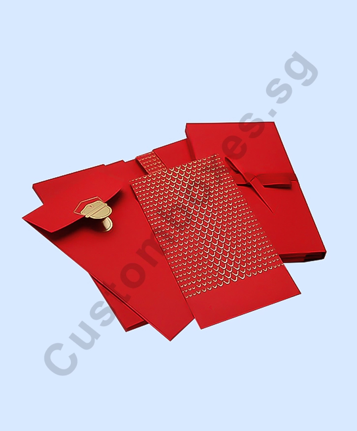 Red Packets Design & Printing & Customization Singapore