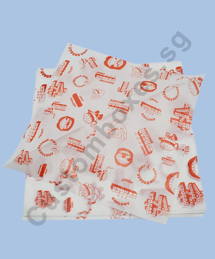 Custom Printed Butter Paper | Custom Boxes SG