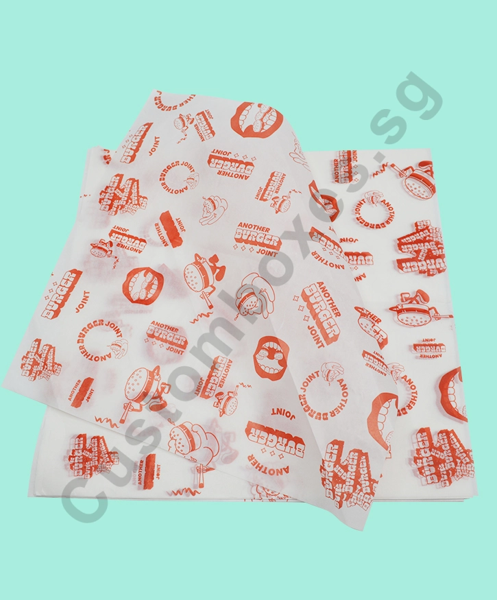 Custom Printed Butter Paper | Custom Boxes SG