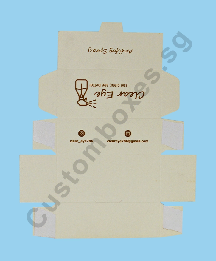 Custom Printed Eye Drops Boxes Singapore