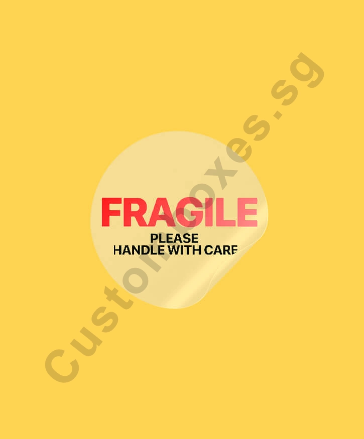 Custom Printed Fragile Stickers & Fragile Labels in Singapore