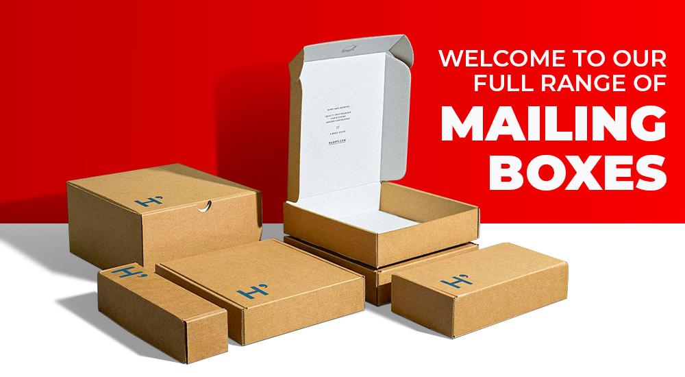 Welcome to Our Full Range of Mailing Boxes